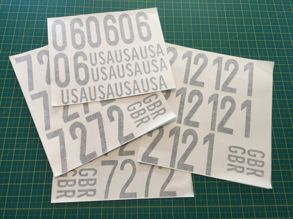 DF95 Sail Numbers – Soch Sails